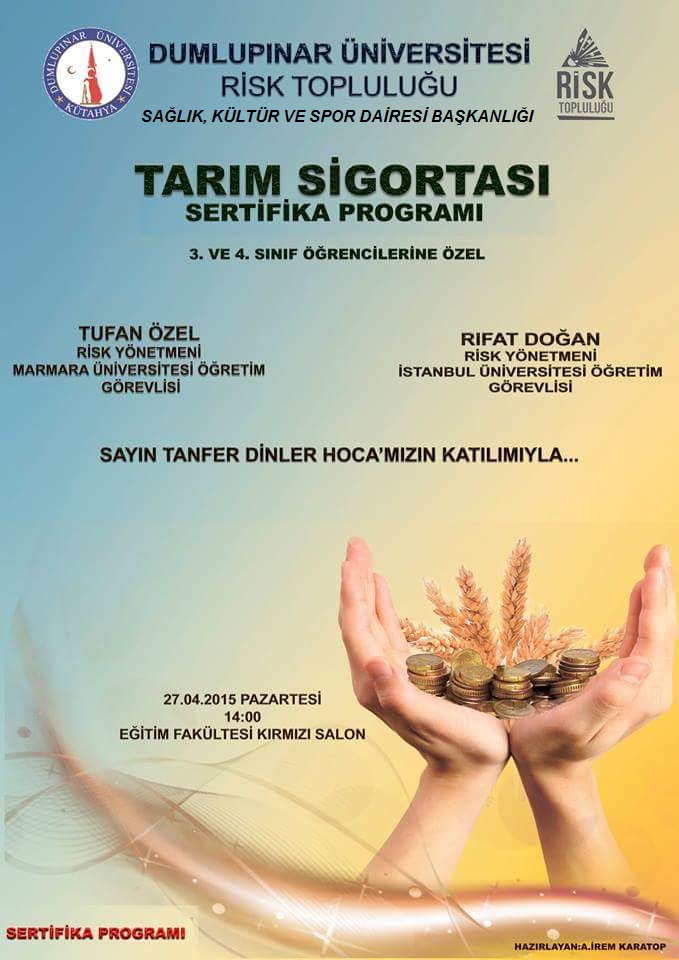 Tarım Sigortaları Sertifika Programı